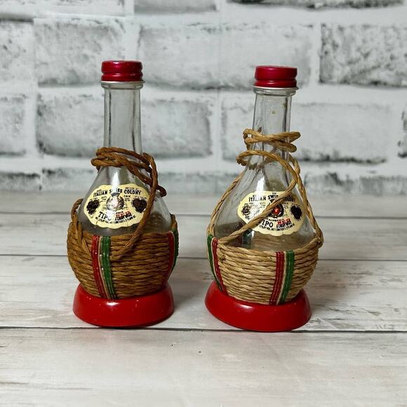 Swiss Colony | Dining | Vintage Italian Swiss Colony Wine Bottle Salt ...